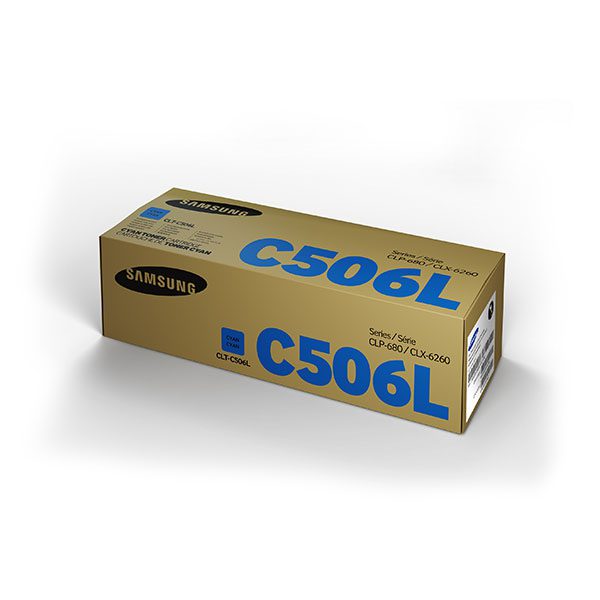Samsung 506L High Yield Cyan Toner Cartridge - Bonolo Online