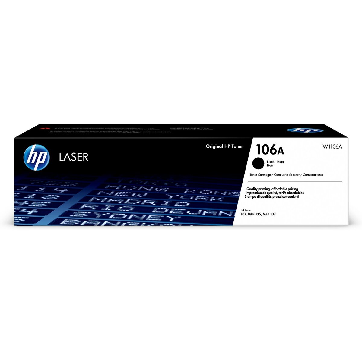HP 106A Black Original Laser Toner Cartridge - Bonolo Online