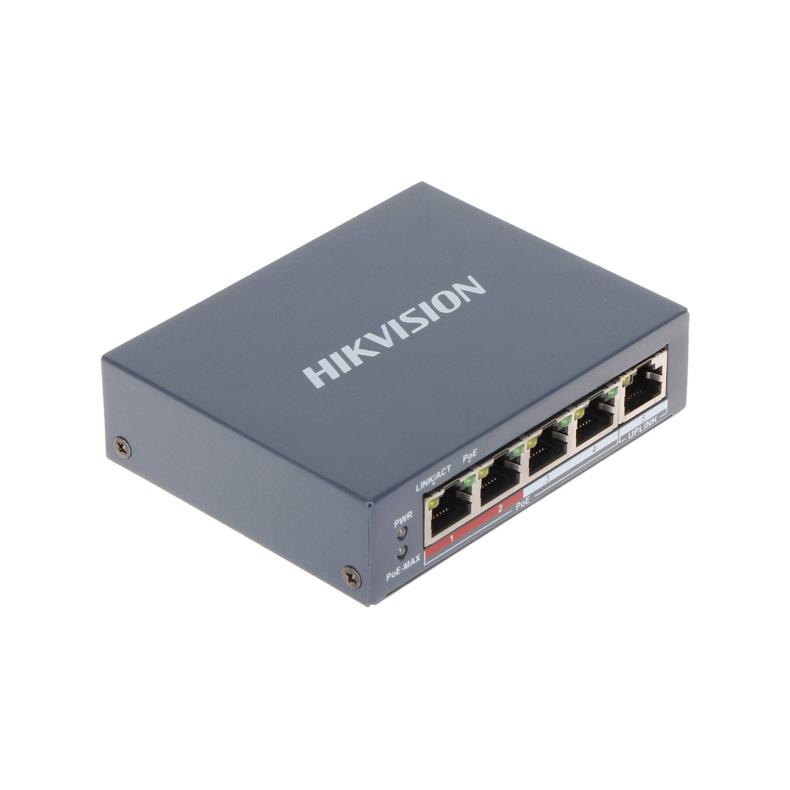 HIK 4-PORT 100 MBPS UNMANAGED POE SWITCH 4 CH - Bonolo Online