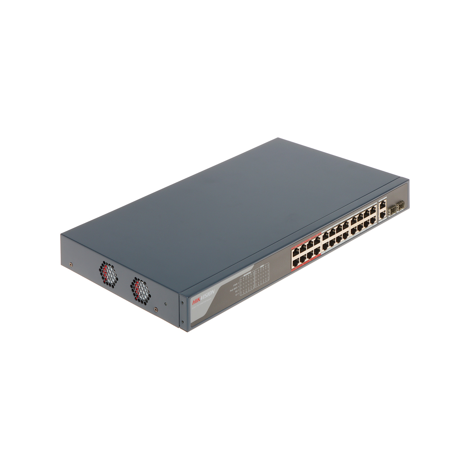 HIKVISION 24 PORT FAST ETHERNET SMART POE SWITCH - Bonolo Online