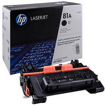 HP 81A Black Original LaserJet Toner Cartridge,10,500 pages - Bonolo Online