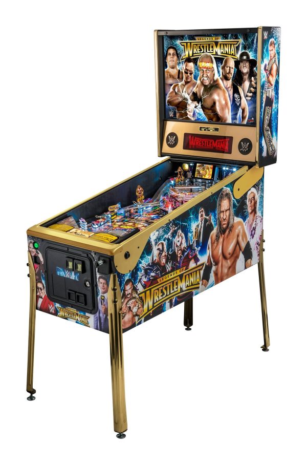 WWE Wrestlemania Pro Pinball Machine - Bonolo Online